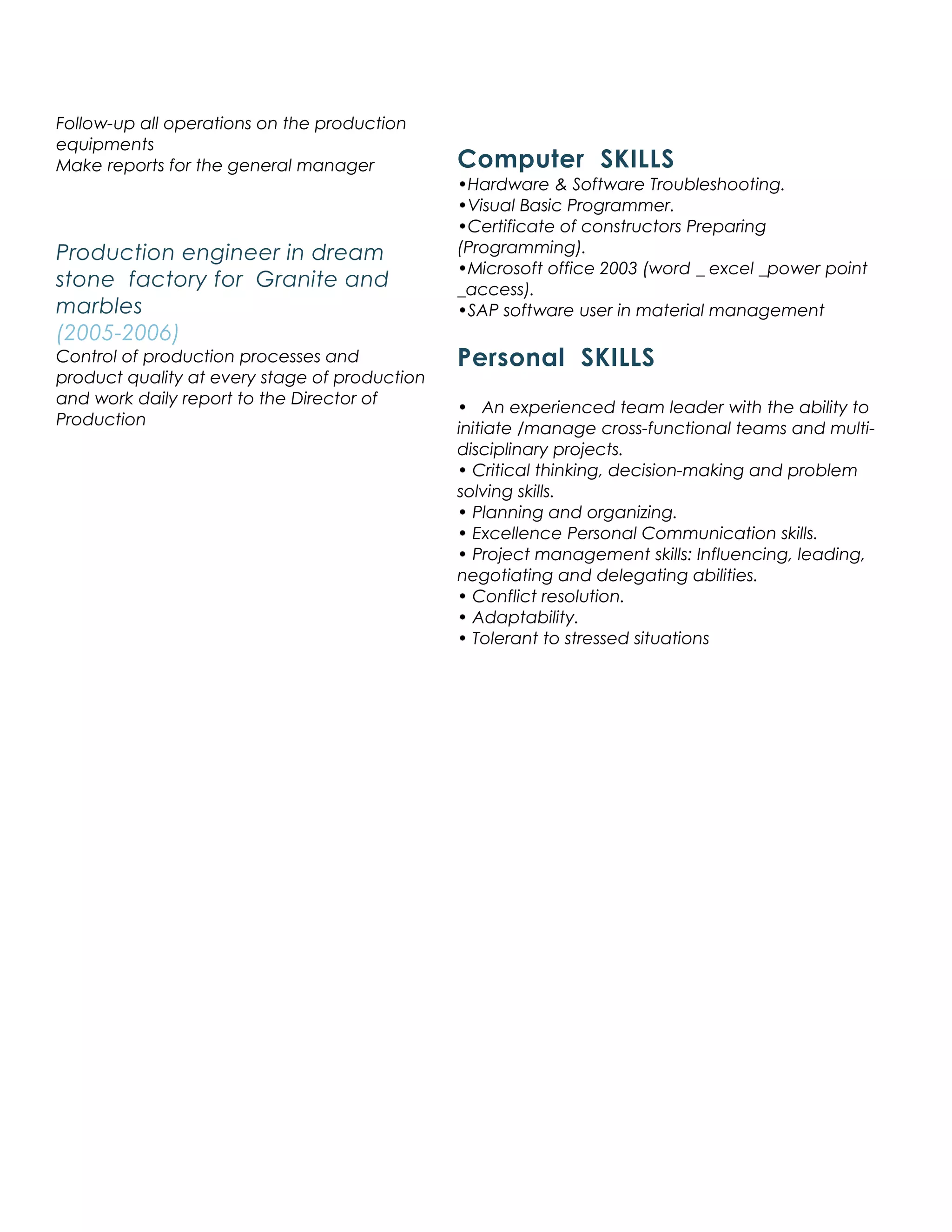 MY CV (4) | PDF