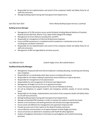 KevinHaddow-CV | DOC