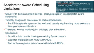 Creating an 86,000 Hour Speech Dataset with Apache Spark and TPUs | PPT