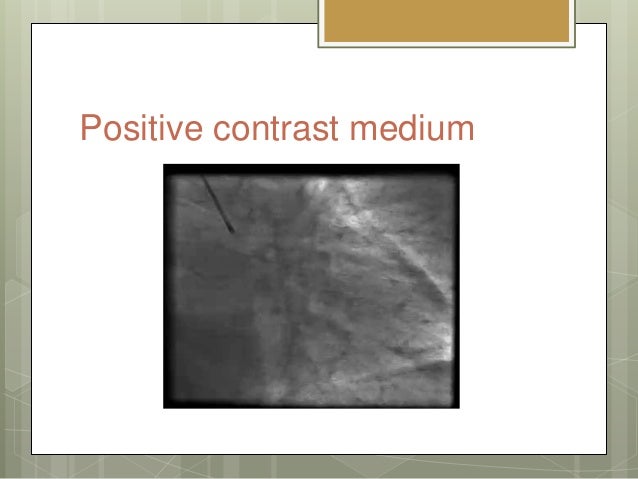 Contrast Media in Radiology