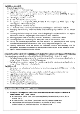 Resume Midhun-Nsi | PDF