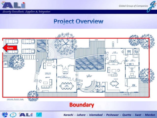 CCTV Installation Plan - CEO Residence | PPSX