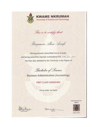 KNUST CERT | PDF