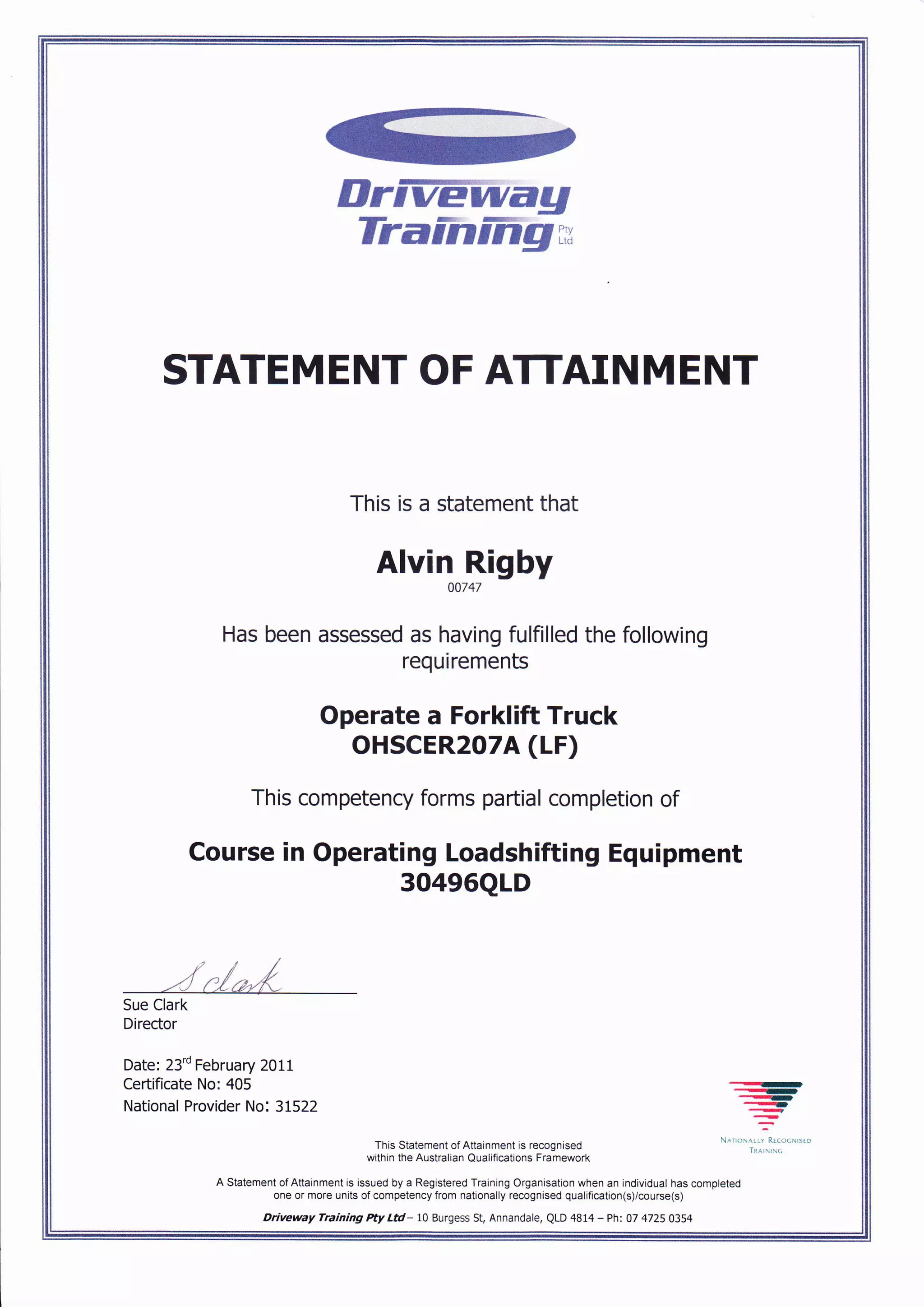 OPERATE FORKLIFT TRUCK | PDF