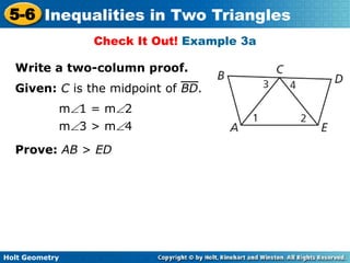 5_6 Inequalities of Two Triangles.ppt