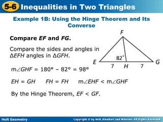 5_6 Inequalities of Two Triangles.ppt