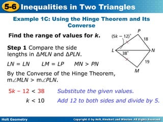 5_6 Inequalities of Two Triangles.ppt