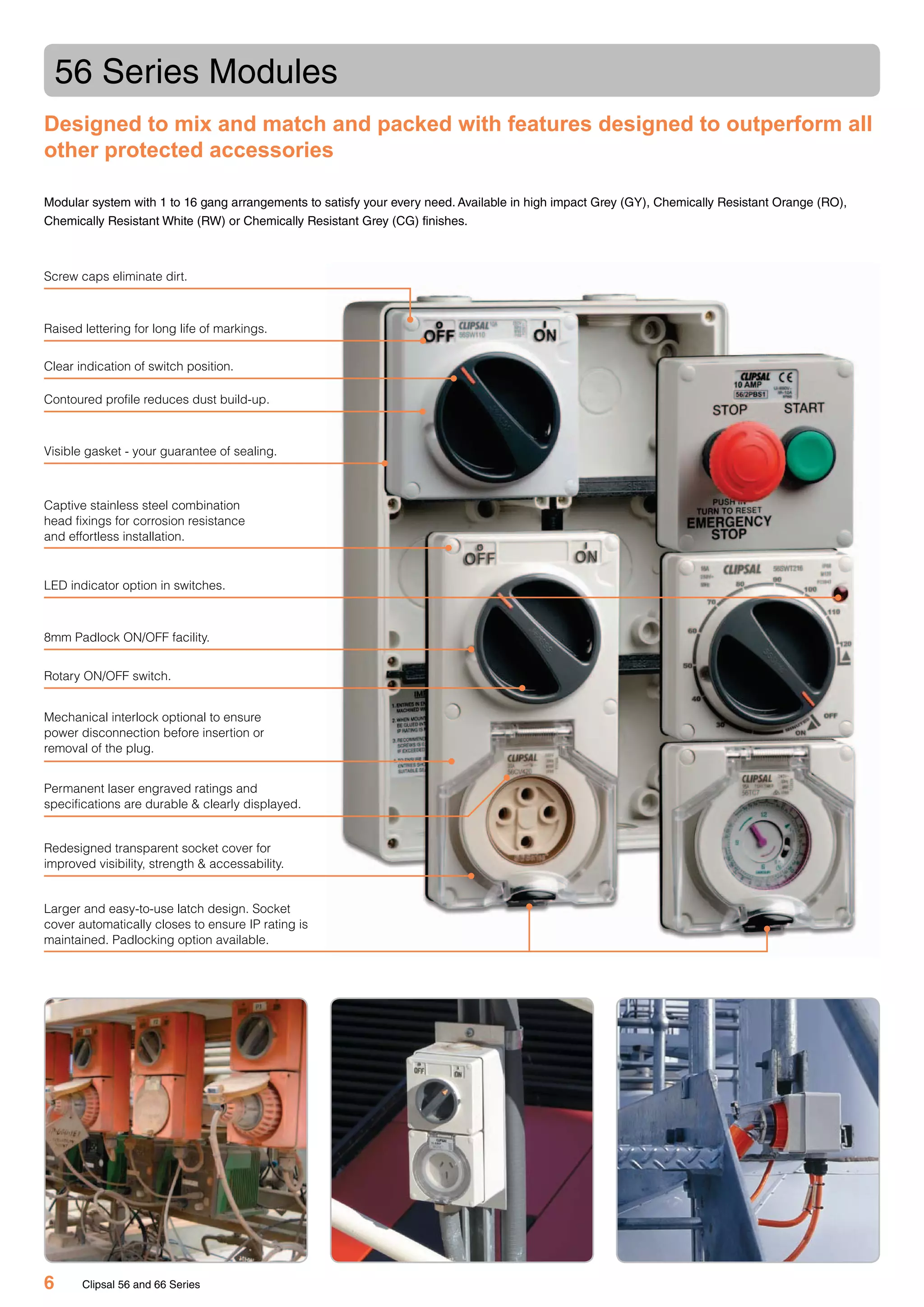 56 series ip66 schneider clipsal | PDF