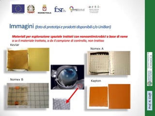 RETI di LABORATORI - [Nuovi Materiali] TESSILE | PPTX