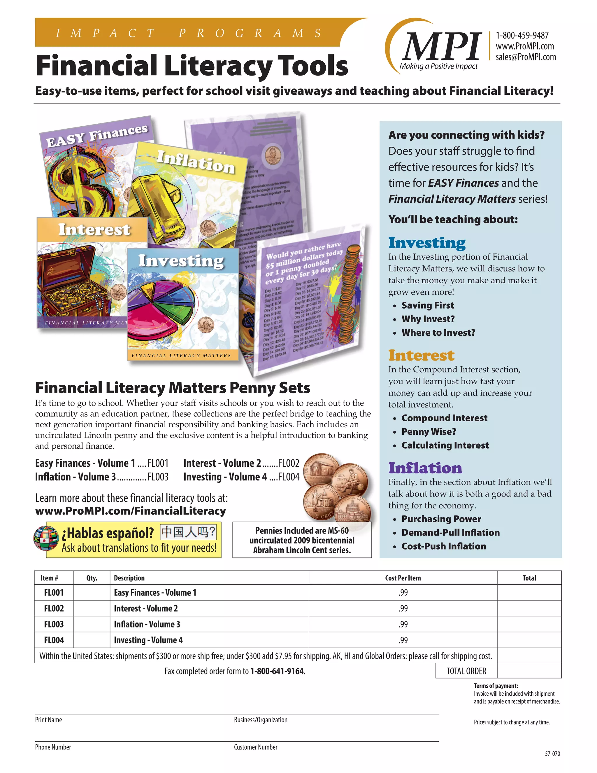 57 070 financial literacy tools | PDF