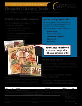 57 070 financial literacy tools | PDF