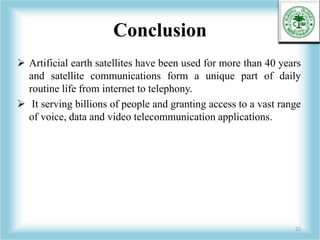 satellite communication system | PPT