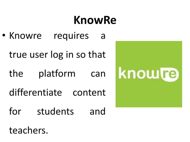 KnowRe - Gamification in education - Manu Melwin Joy | PPT