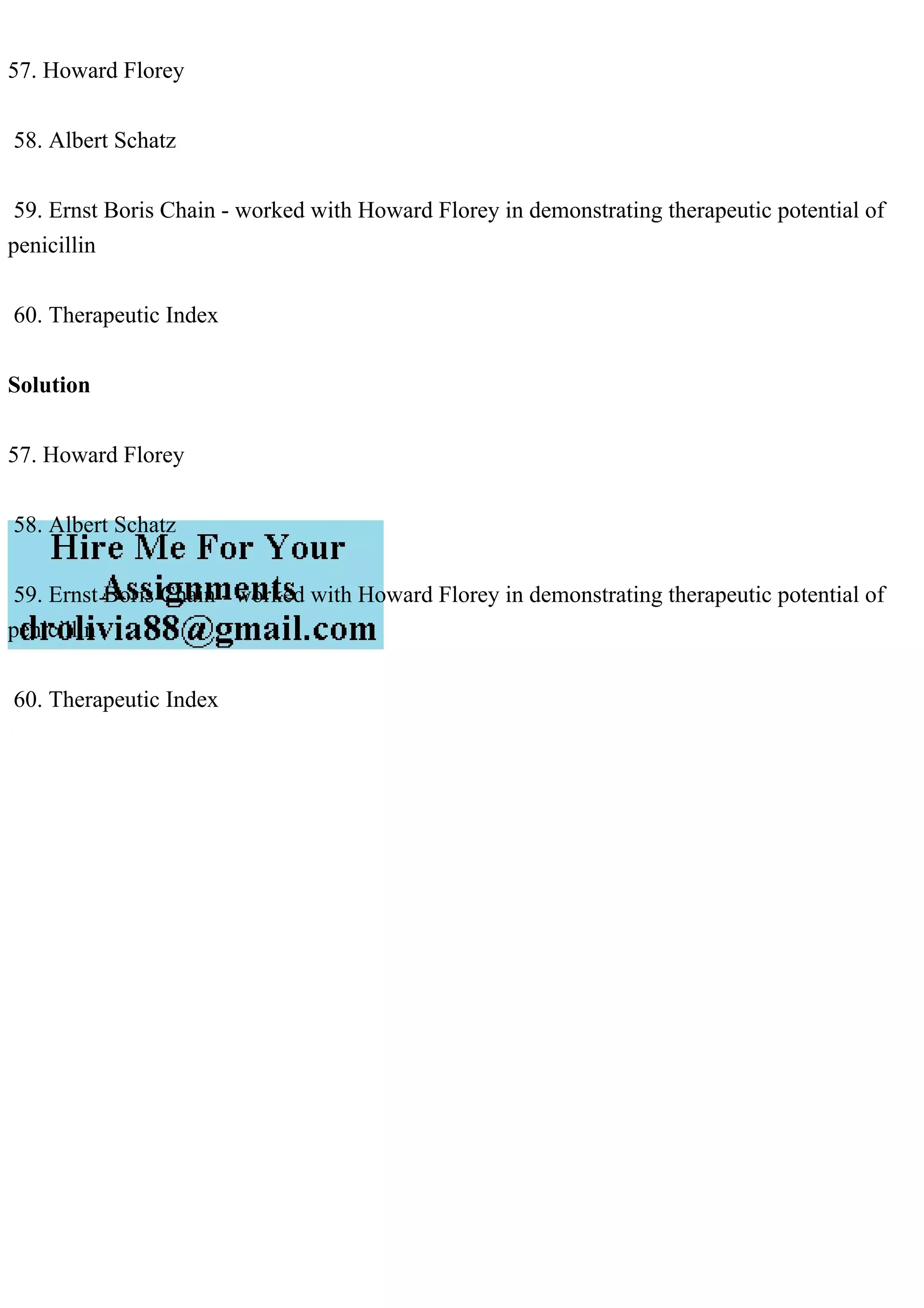 57. Howard Florey 58. Albert Schatz 59. Ernst Boris Chain - .pdf