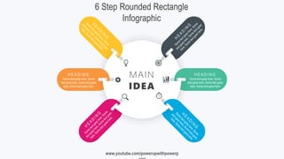 57.PowerPoint 6 Step Rounded Rectangle Infographic.pptx