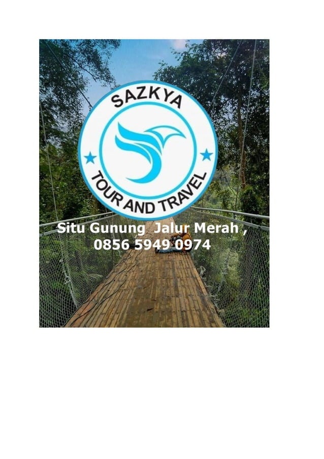 Situ Gunung Jalur Merah , 0856 5949 0974 | PDF