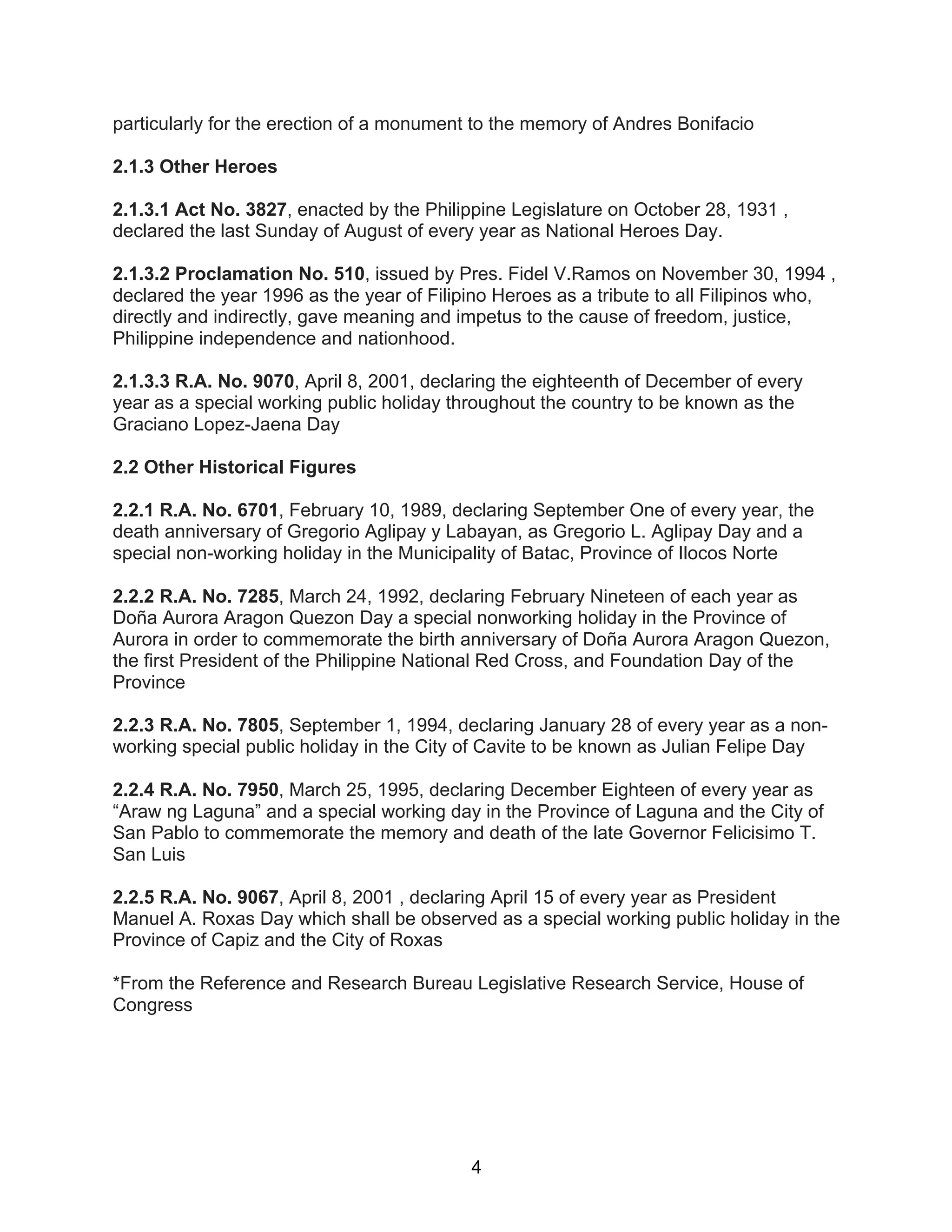 NCCA Selection and Proclamation of National Heroes | PDF
