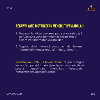 PTM (Program Transformasi Minda) | PDF