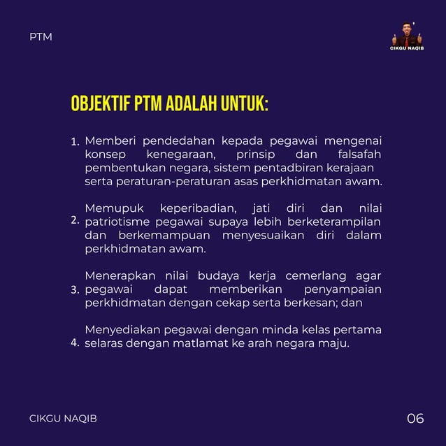 PTM (Program Transformasi Minda) | PDF