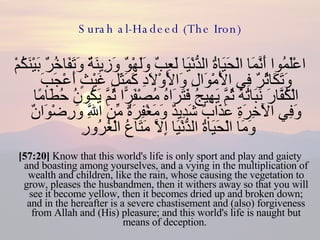 57 Surah Al Hadid (The Iron) | PPT