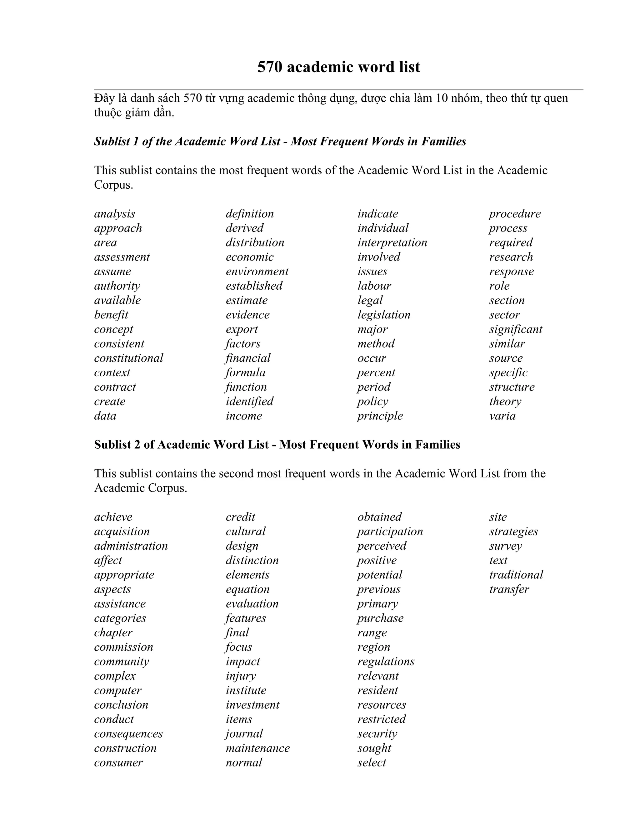 570 academic-word-list | PDF