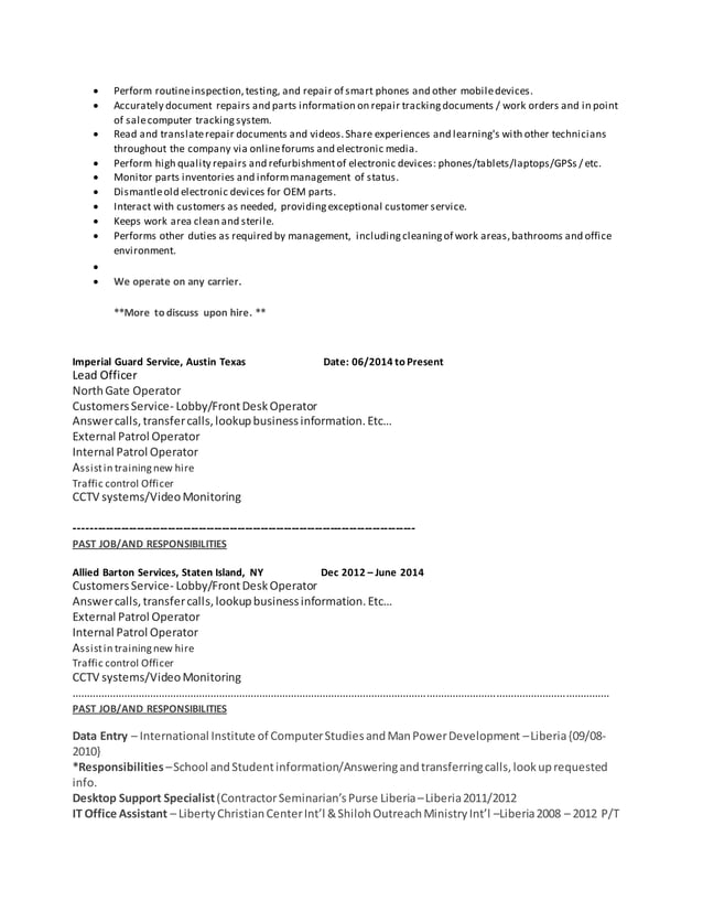 Michael RESUME | DOCX