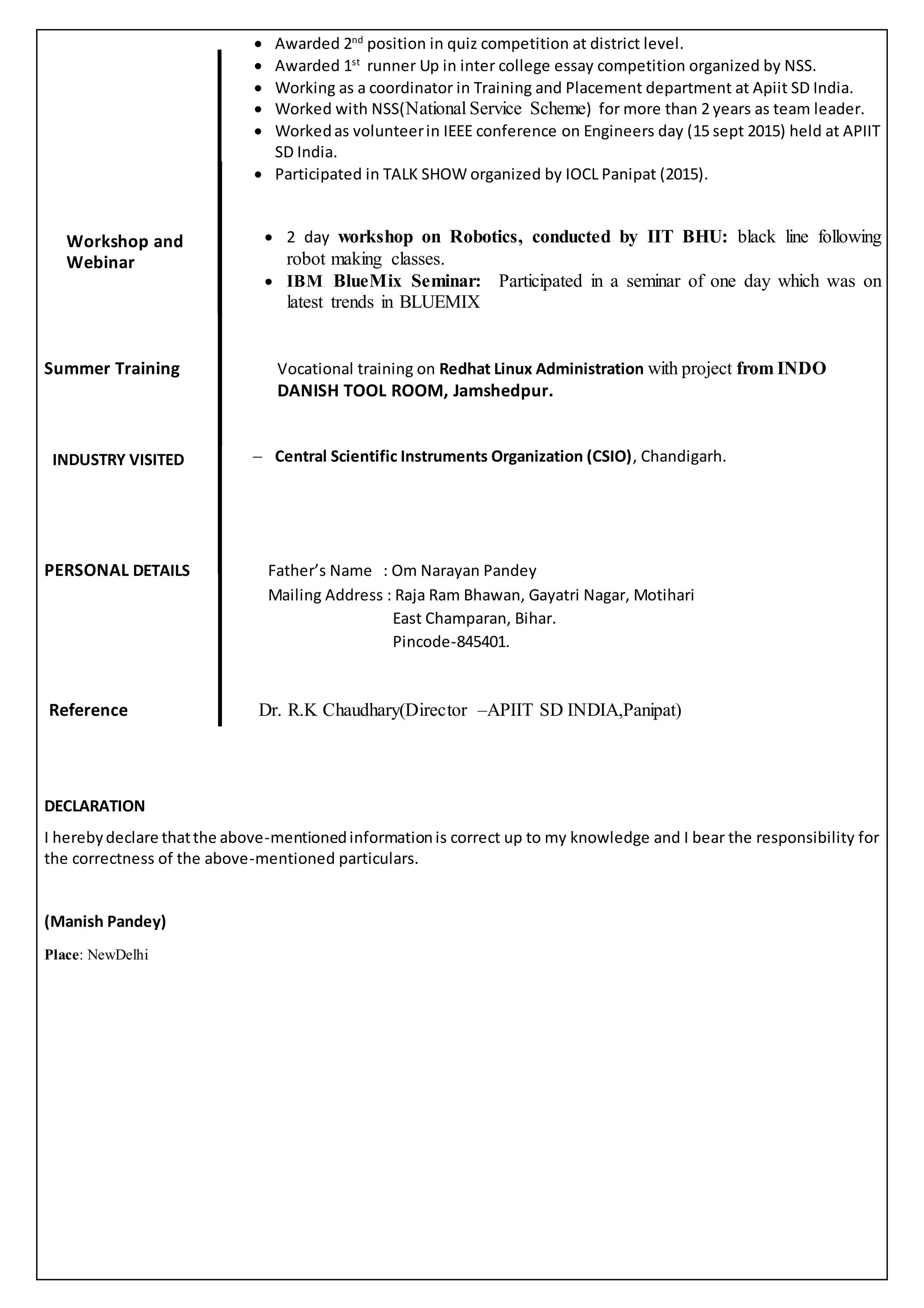 manish_resume_updated | PDF