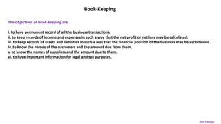 Book keeping and accountancy introductio | PPT