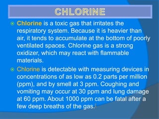 CHEMICAL SAFETY | PPTX