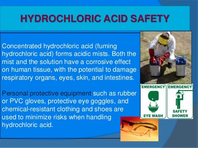 Hydrochloric Acid On Skin