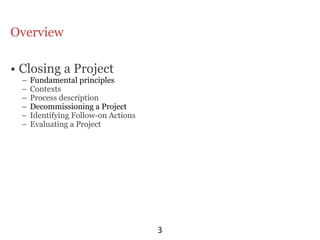 57086 08 closing_a_project | PDF | Civil Engineering Industry | Industries