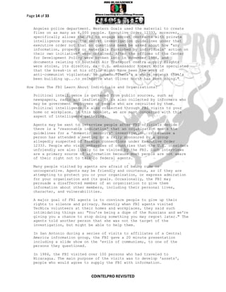 COINTELPRO REVISITED-FBI Domestic Intelligence Activities... | PDF