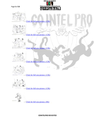 COINTELPRO REVISITED-FBI Domestic Intelligence Activities... | PDF