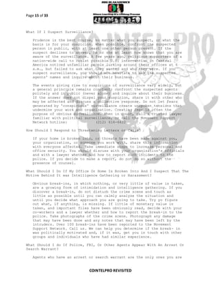 COINTELPRO REVISITED-FBI Domestic Intelligence Activities and the ...