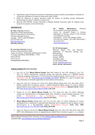Dr. Bharat Bhusan Patnaik CV | PDF