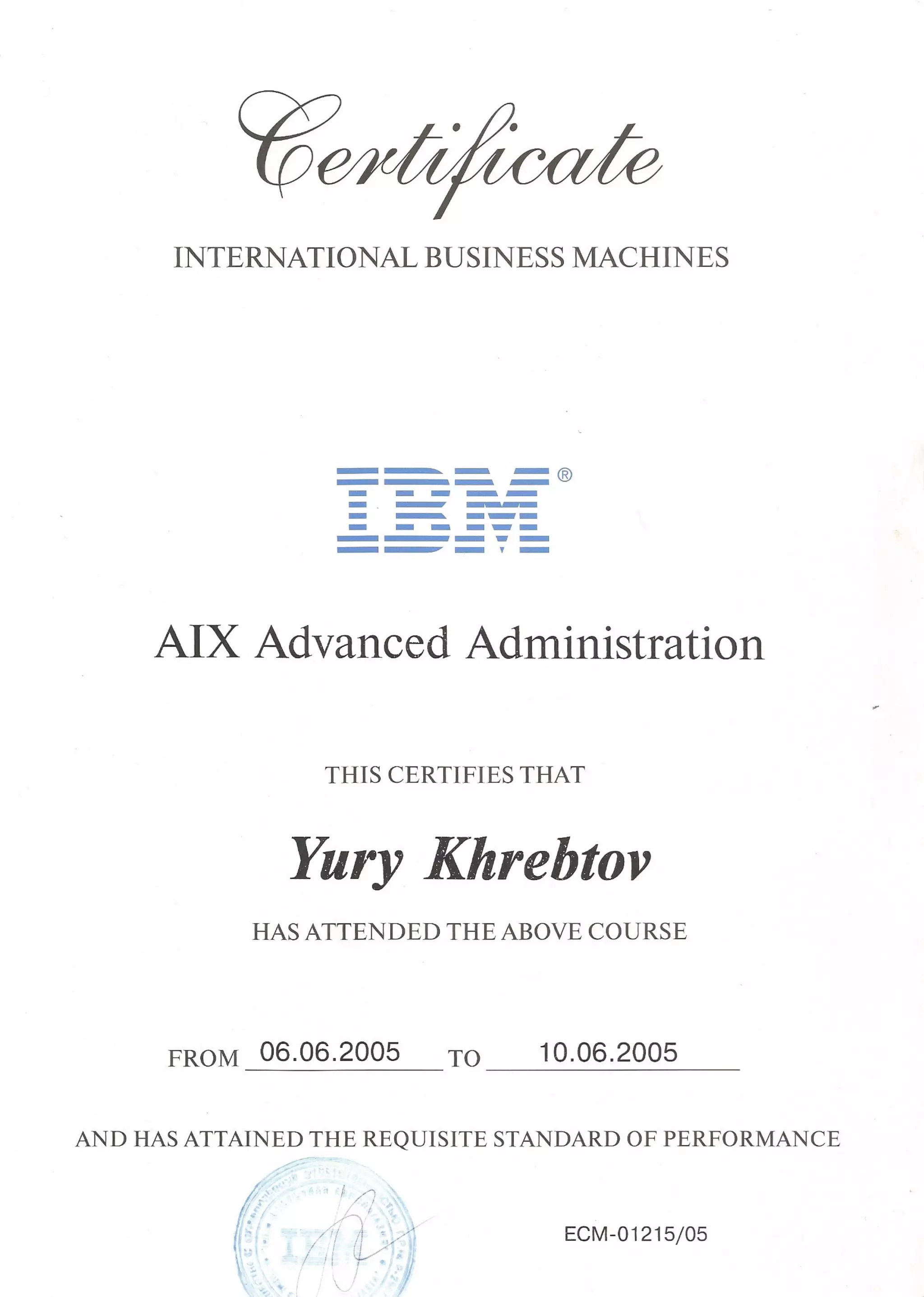 IBM AIX Advanced Administration | PDF | Computer Software and ...