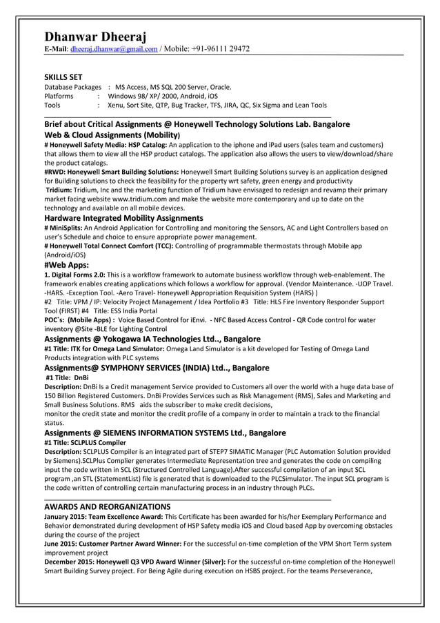 Dheeraj_Dhanwar_Resume_Updated | DOC