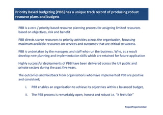 PBB Overview - December 2016 | PPT