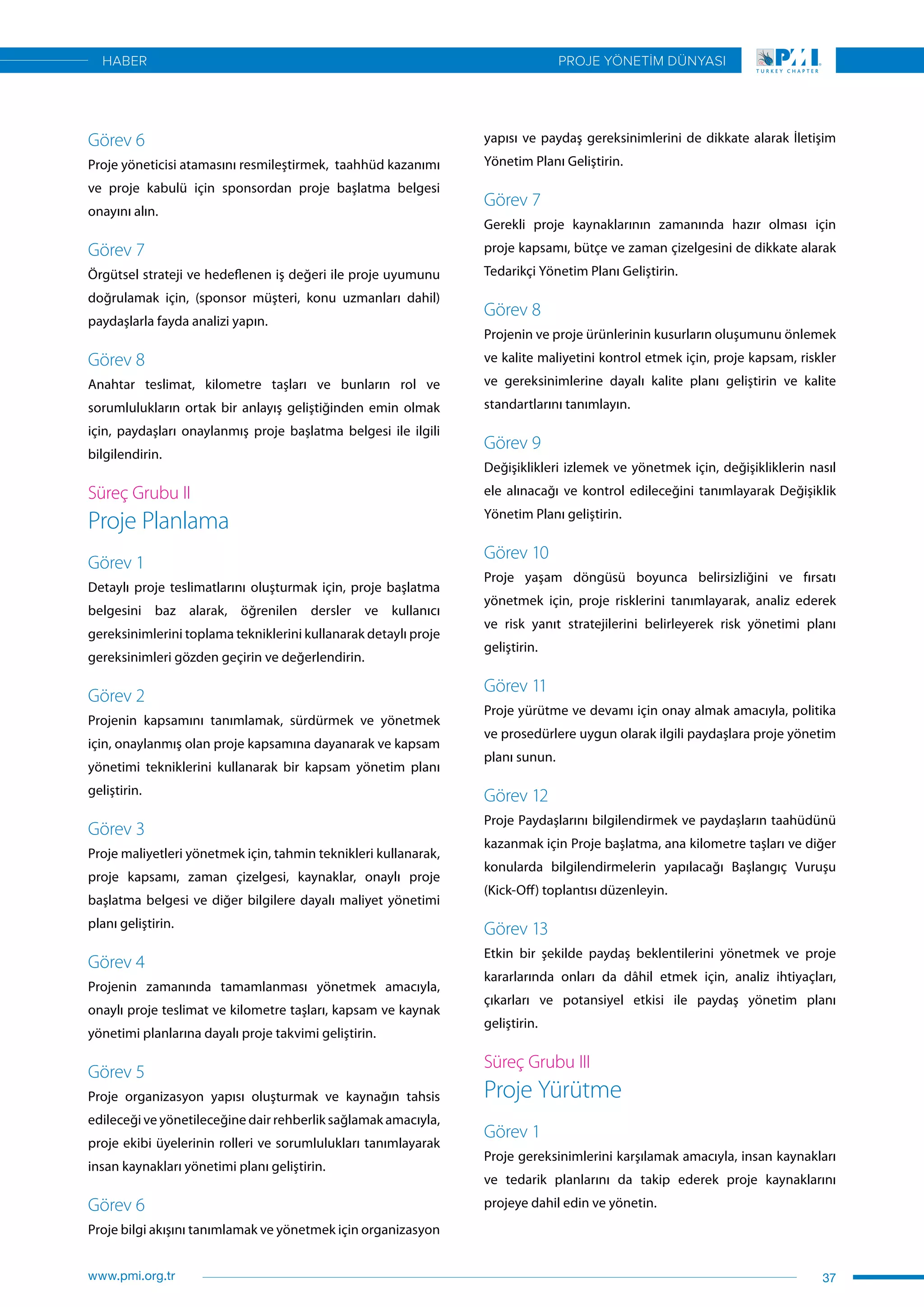 PMI-Turkiye-E-Dergi-July | PDF