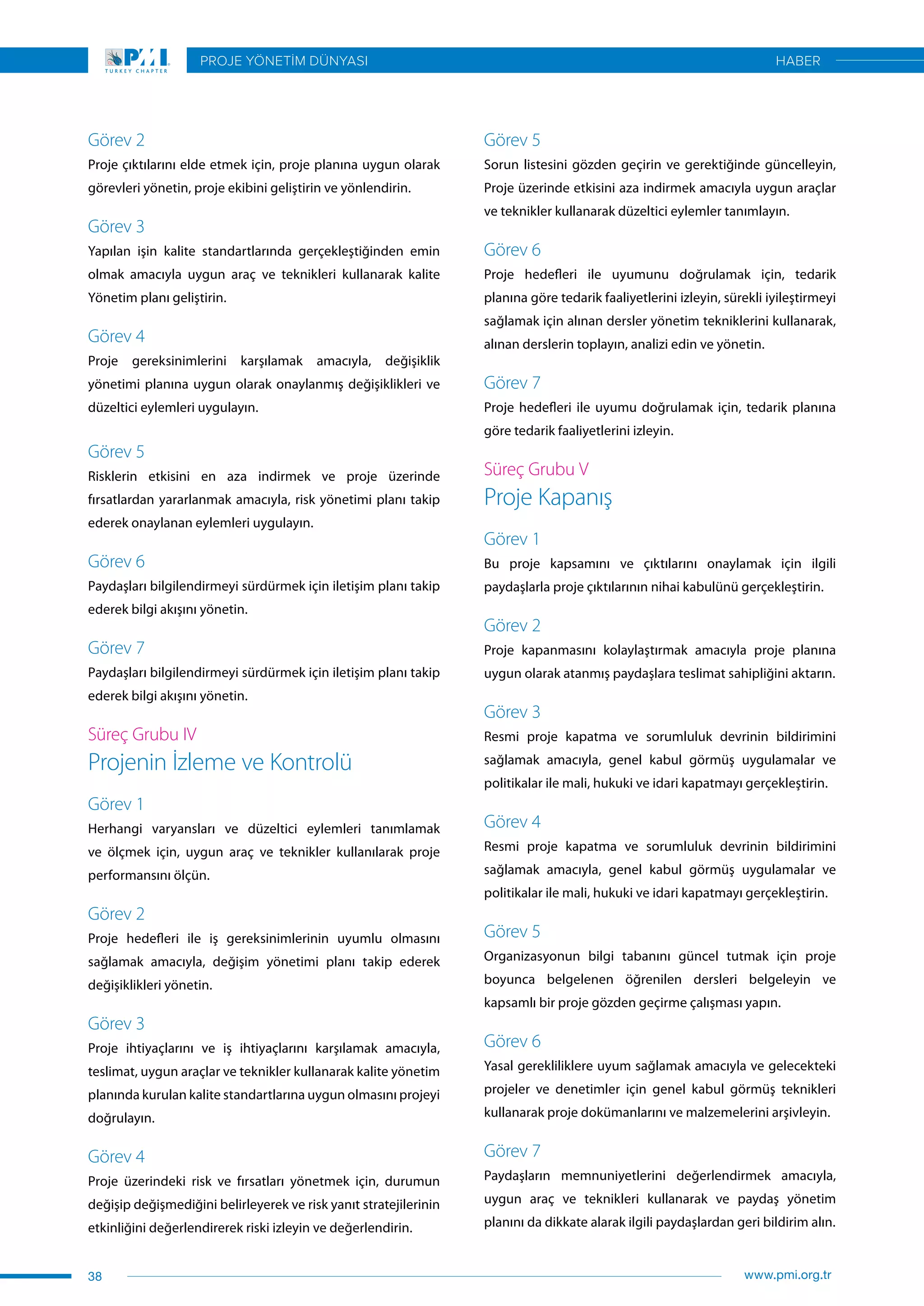 PMI-Turkiye-E-Dergi-July | PDF