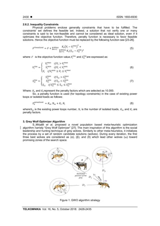 Optimum Network Reconfiguration using Grey Wolf Optimizer | PDF