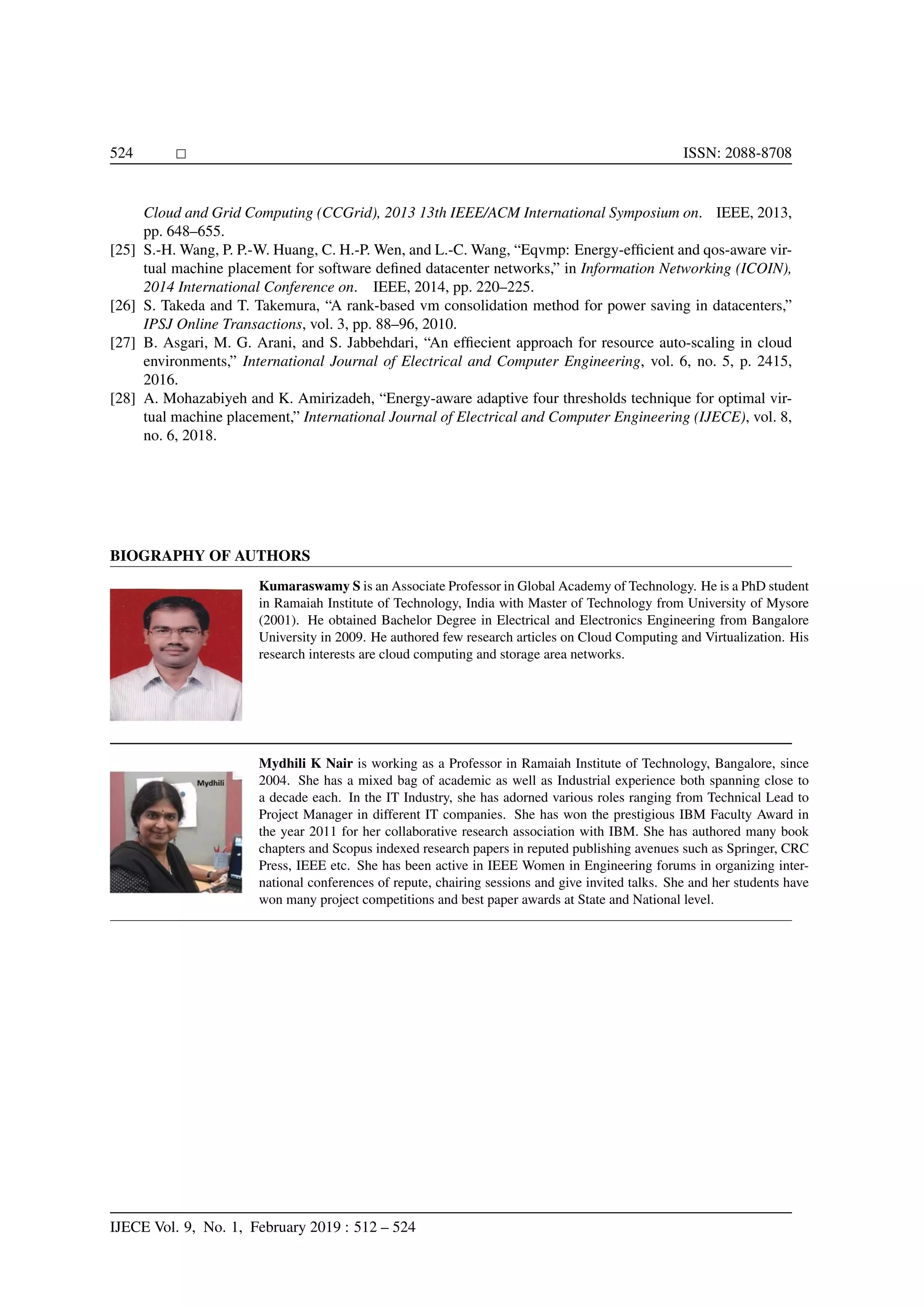 Bin packing algorithms for virtual machine placement in cloud computing ...