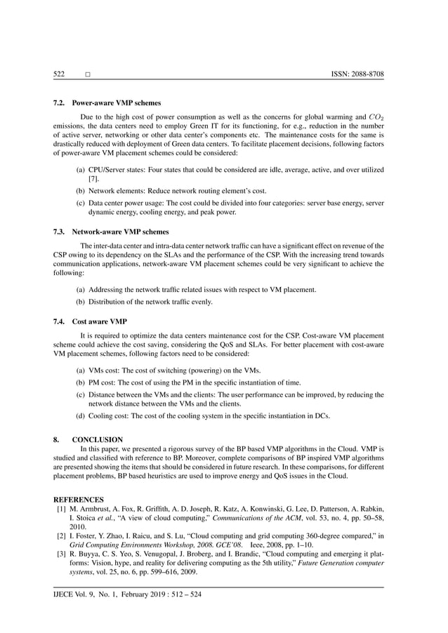 Bin packing algorithms for virtual machine placement in cloud computing ...