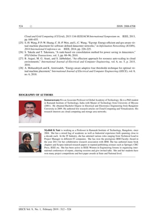 Bin packing algorithms for virtual machine placement in cloud computing: a review | PDF