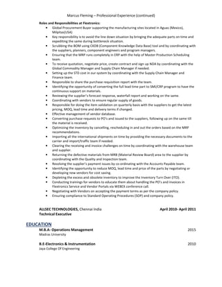 Marcus Resume | PDF
