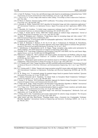 Optimization of image compression and ciphering based on EZW techniques ...