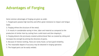 forging and rolling mechanical test and defects | PPT
