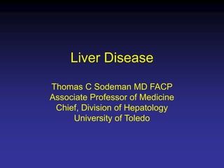 Liver disease powerpoint presentation by dr thomas | PPT