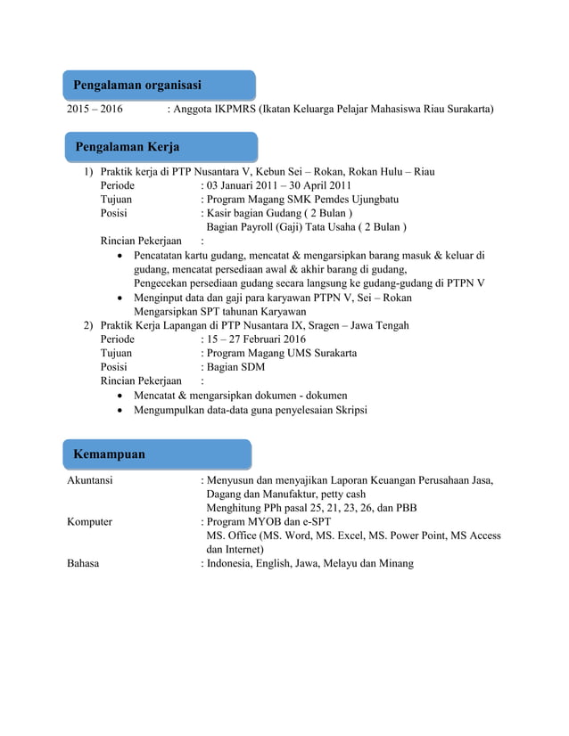 CV. Taufik Efendi | PDF