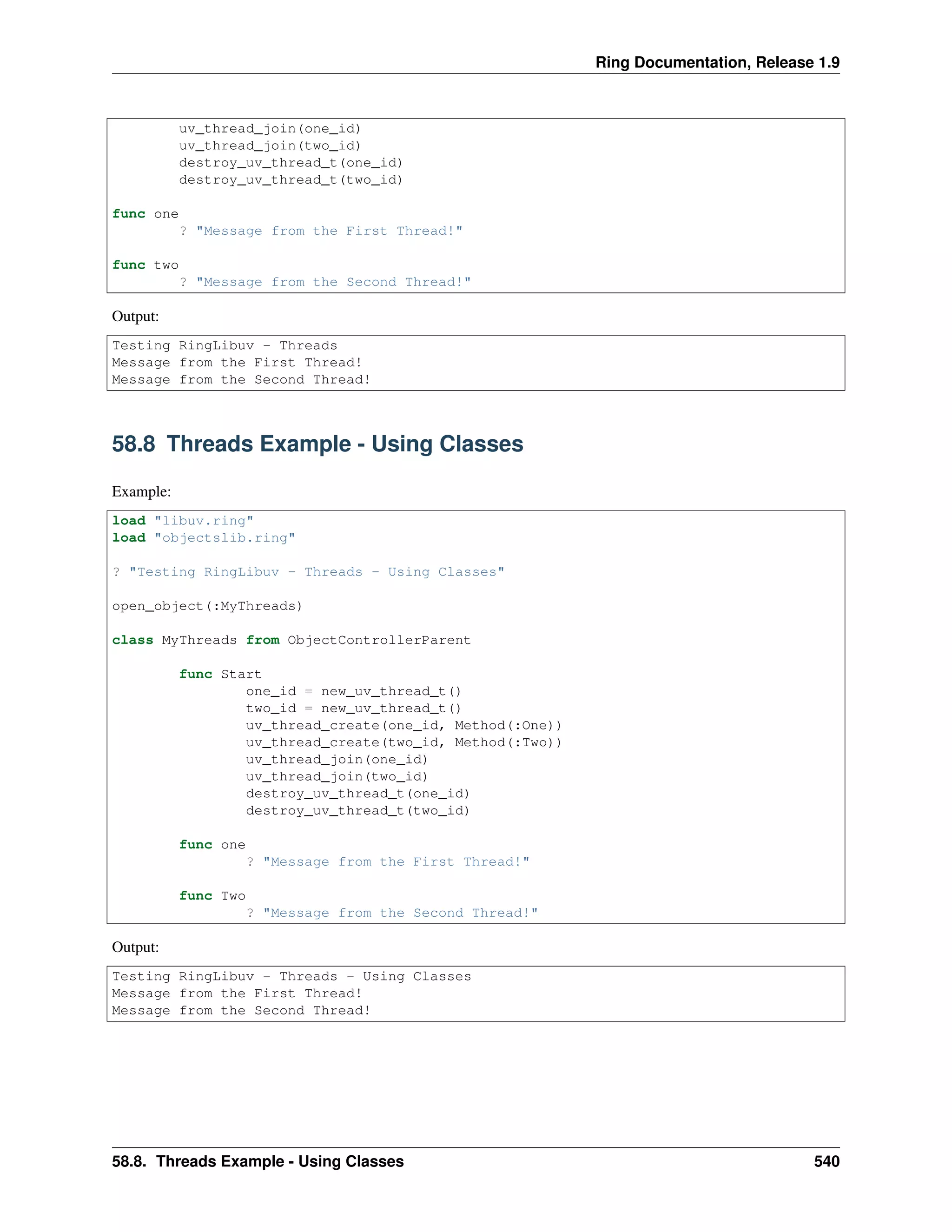 The Ring programming language version 1.9 book - Part 58 of 210 | PDF
